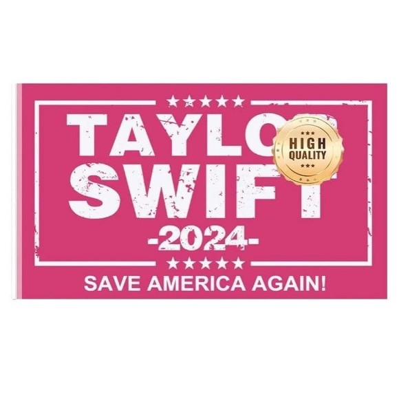 Wall Decor | Taylor Swift 2x3 Campaign Flag 224 Pink | Poshmark